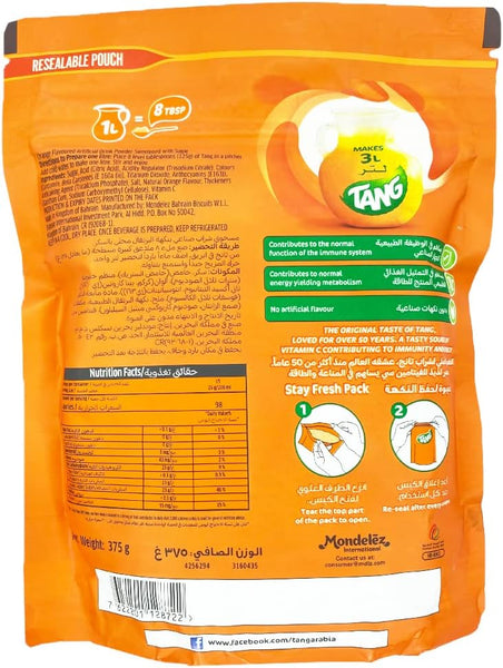 Tang Orange Drink Powder 375g | Buy tang orange powder online – Herbs ...