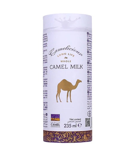 Whole Camel Milk Long Life Camelicious 235ml X 12 – Herbs&Beans | Free ...